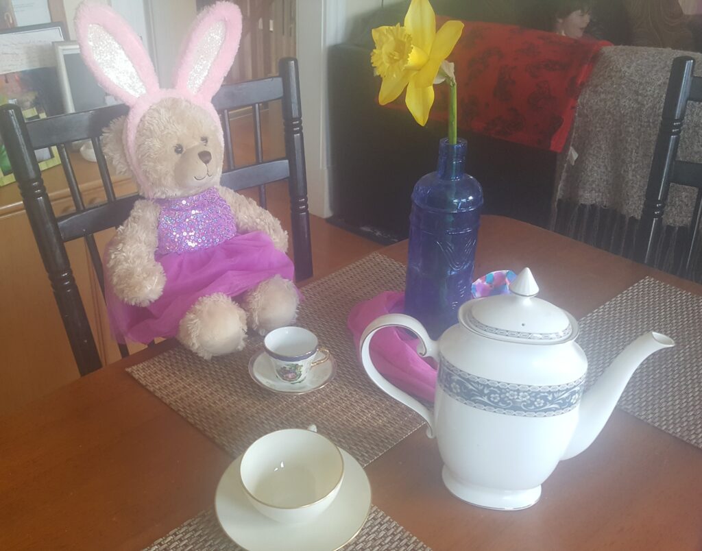 TLC Playing @ Home - Fancy Tea Party Time with Stuffed Animals | The ...